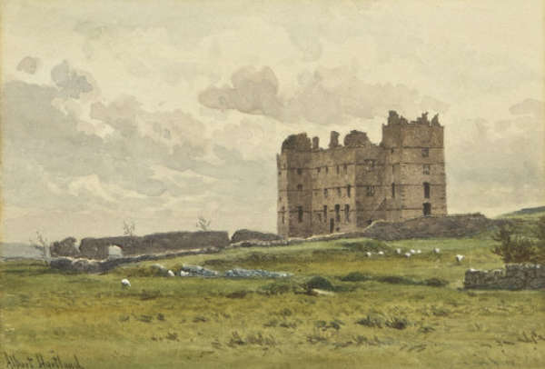 LOT:50 | HENRY ALBERT HARTLAND (1840-1893) Tullow Castle, Co. Tipperary ...