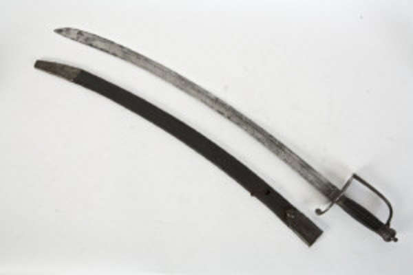 LOT:76 | An Irish late 18th Century Trooper's Light Cavalry sabre and ...