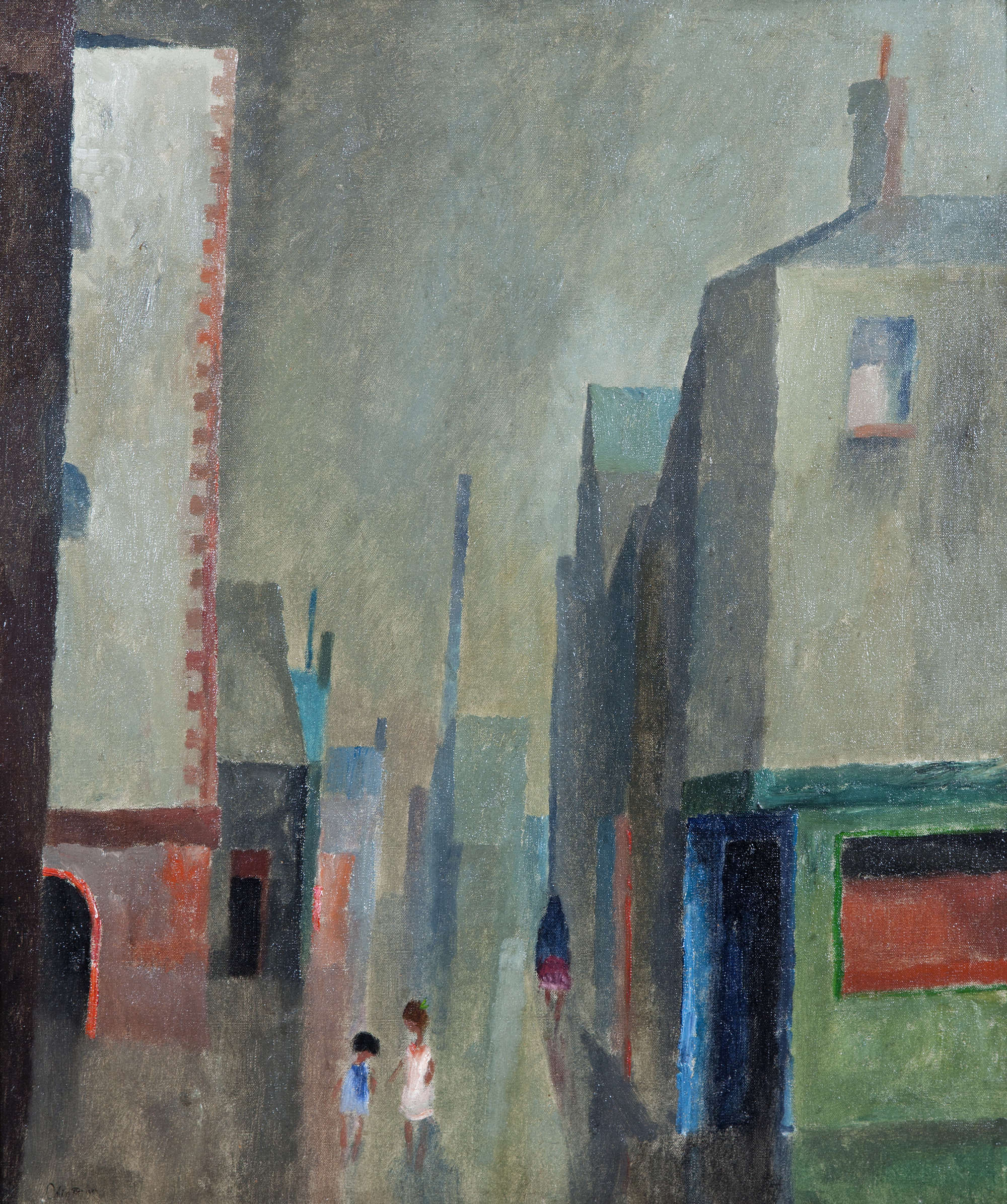 LOT:59 | Colin Middleton RHA RUA MBE (1910-1983) Belfast Street with ...